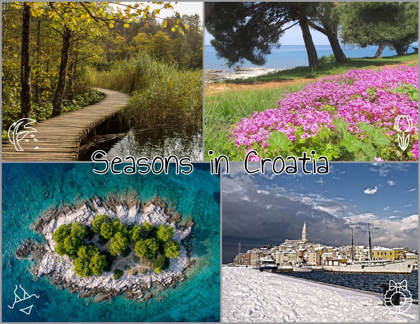 Seasons in Croatia | Split Tours Excursions | Croatia Season Blog